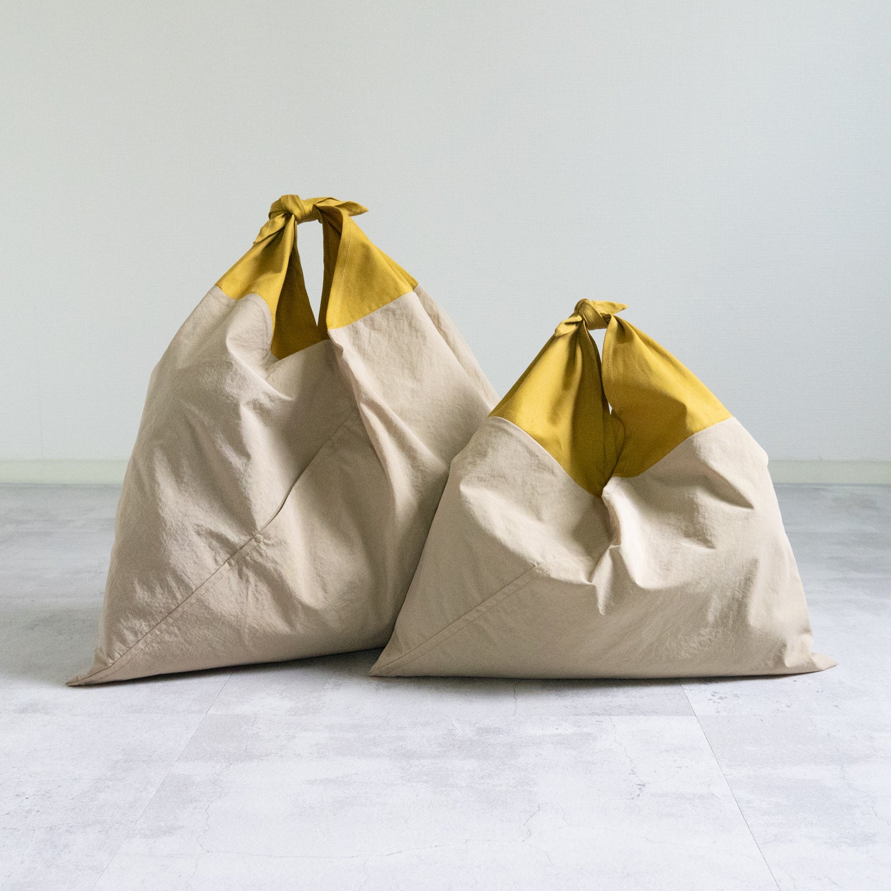 AZUMA BAG STANDARD ＋ TASUKI - BEIGE/MUSTARD - – TENG STORE OSAKA